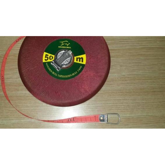 Jual Meteran Roll Bulat 50 Meter / Meteran Panjang 50 M / Meteran Bulat ...