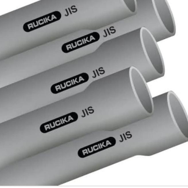 Jual Pipa PVC Rucika aw 1" abu abu jis | Shopee Indonesia