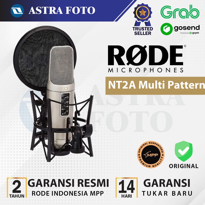 Jual RODE NT2A Multi Pattern Condenser Microphone Rode NT2 A NT 2A ...