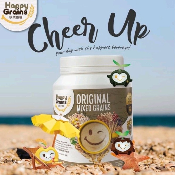 Jual Happy Grains Original Mixed Grains 1.2KG EXP 24 | Shopee Indonesia