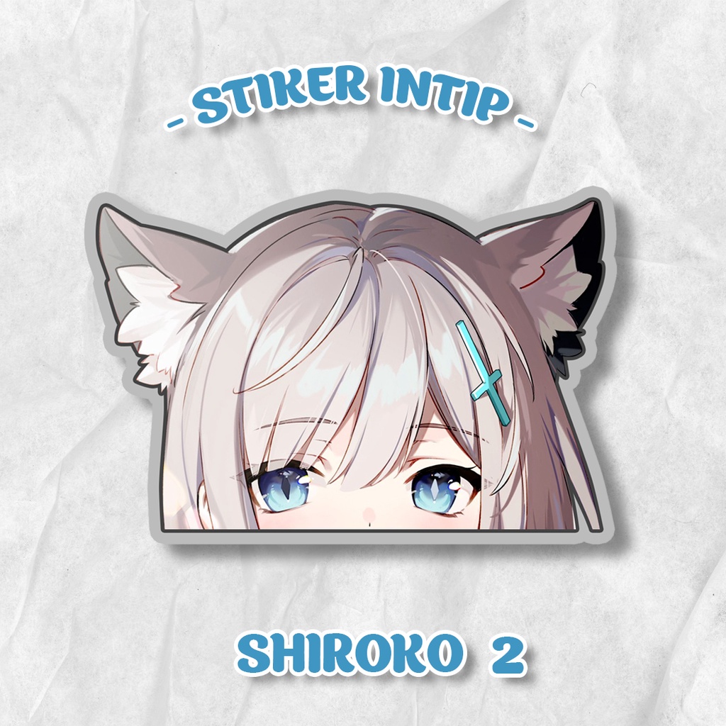 Jual Stiker Intip Shiroko Blue Archive / Sticker Anime Waterproof ...