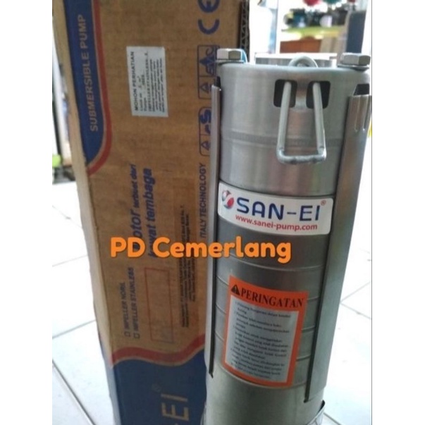 Jual Pompa satelit san ei stainless 1 Hp 4 inch | Shopee Indonesia