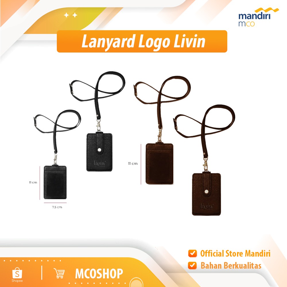 Jual Lanyard Logo Livin | Shopee Indonesia