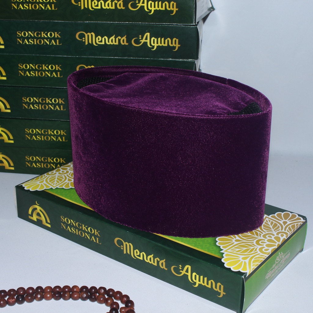 Jual Peci Merah Betawi Tinggi 12 Songkok Merah Maroon Ungu Tinggi 12 cm ...