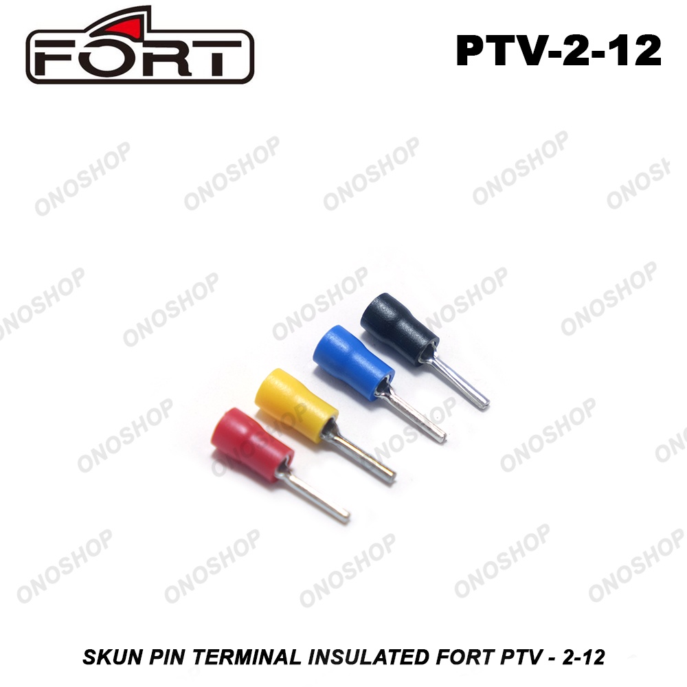 Jual Skun Pin Terminal Insulated Fort PTV - 2-12 | Shopee Indonesia