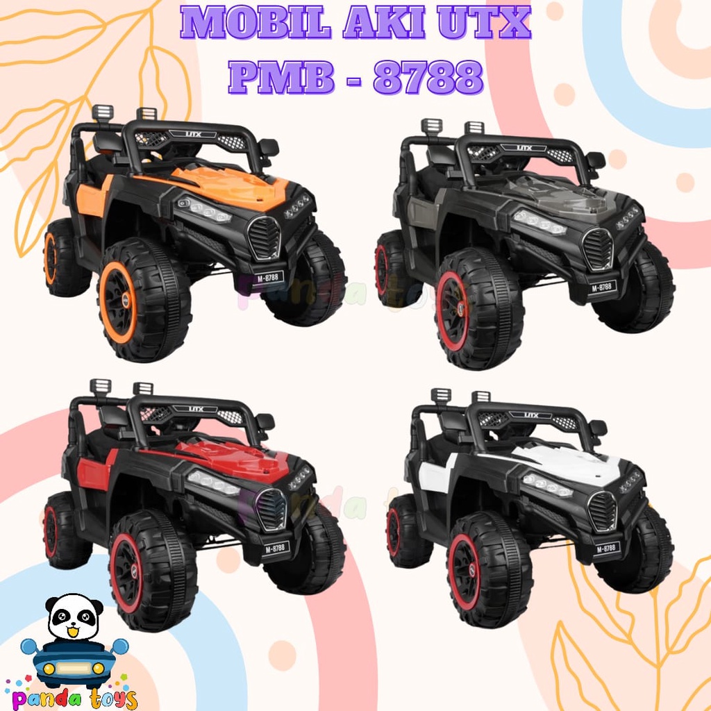 Jual MOBIL AKI ANAK PMB UTX M8788 2 GEARBOX DAN AKI MODE MAJU MUNDUR ...