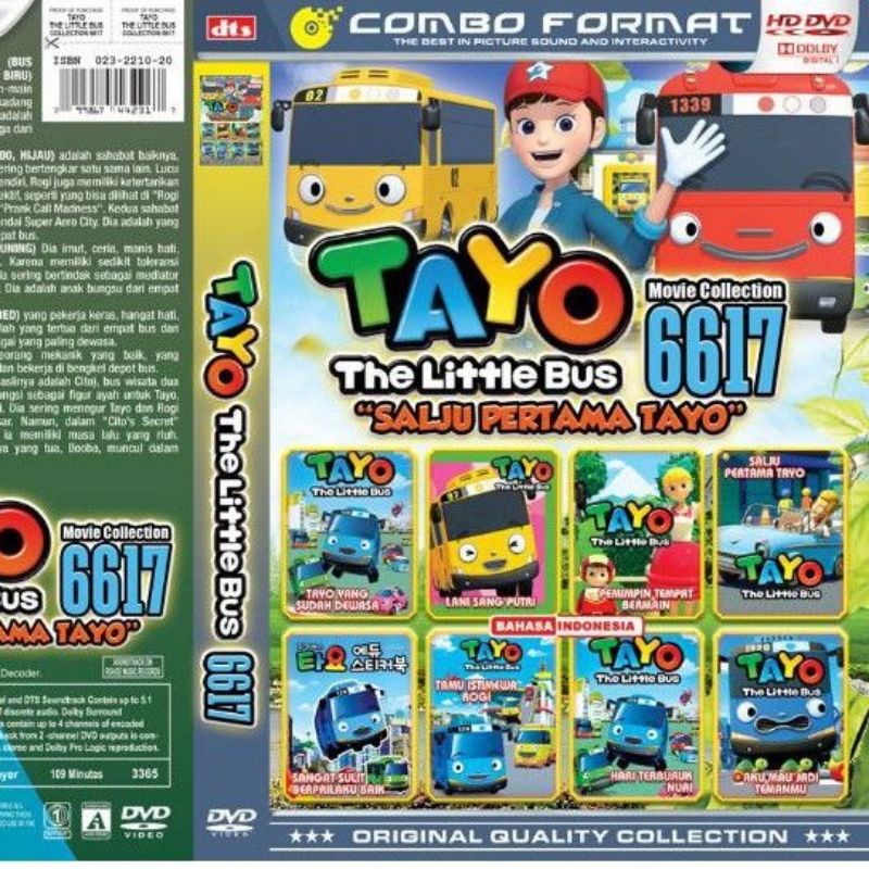 Jual KASET FILM TAYO THE LITTLE BUS SALJU PERTAMA KALI TAYO EDISI ...
