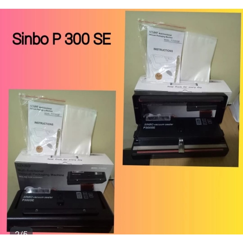 Jual Vacuum sealer machine sinbo P300 SE New version Sinbo 300 SE ...