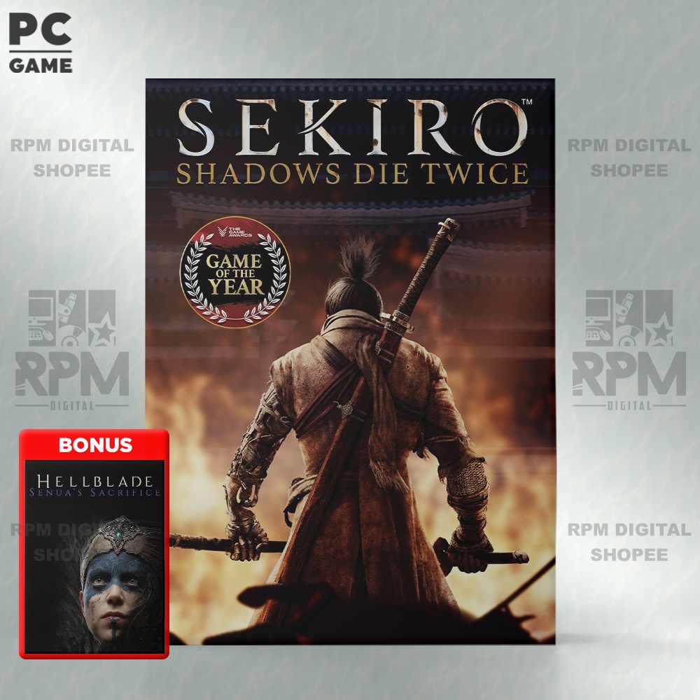 Jual Sekiro Shadows Die Twice / Hellblade - PC ORIGINAL Sharing | Shopee Indonesia