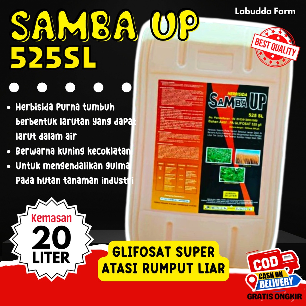 Jual Samba Up 525SL 20 Liter Herbisida Sistemik - Obat Rumput Liar ...