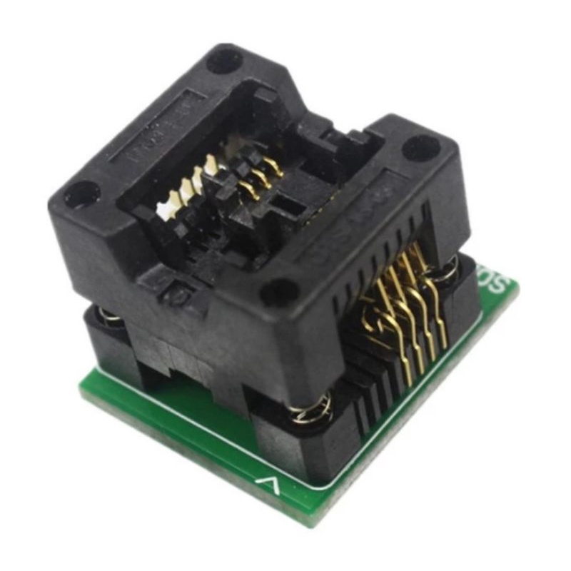 Jual SOP8 SOIC8 200mil socket dip8 socket programmer adapter converter ...