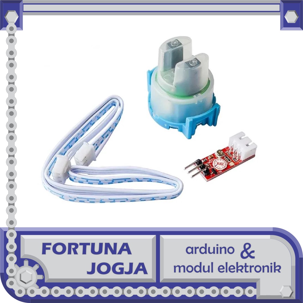 Jual Sensor Kejernihan Kekeruhan Kualitas Air Modul Merah Turbidity