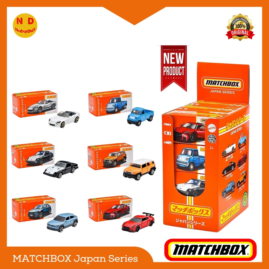 Jual Matchbox Japan Series Assortment Set Lot 12 Mini Cars Datsun 1/64 ...