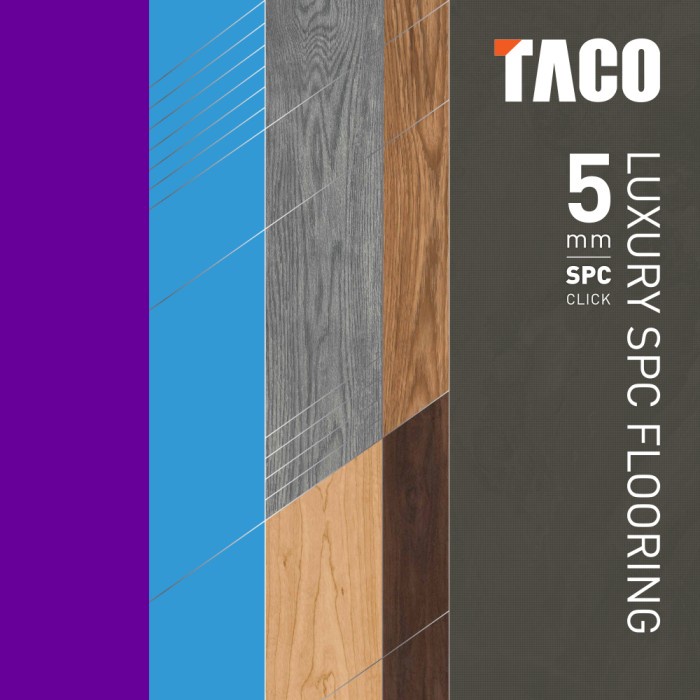 Jual [Promo] Taco Luxury Spc Flooring Lantai Spc 5Mm Murah Berkualitas ...
