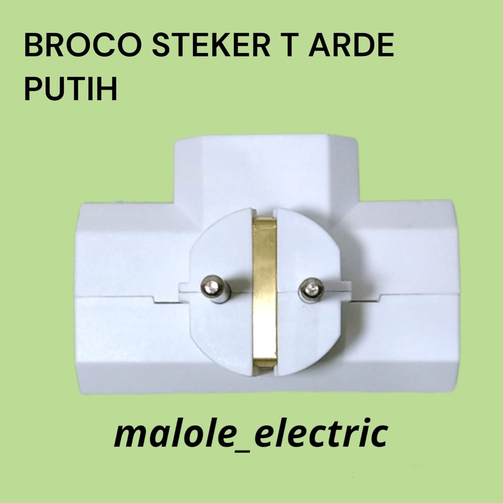 Jual BROCO STEKER T ARDE PUTIH | Shopee Indonesia