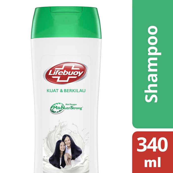 Jual Lifebuoy Shampoo Strong Shiny 340Ml | Shopee Indonesia