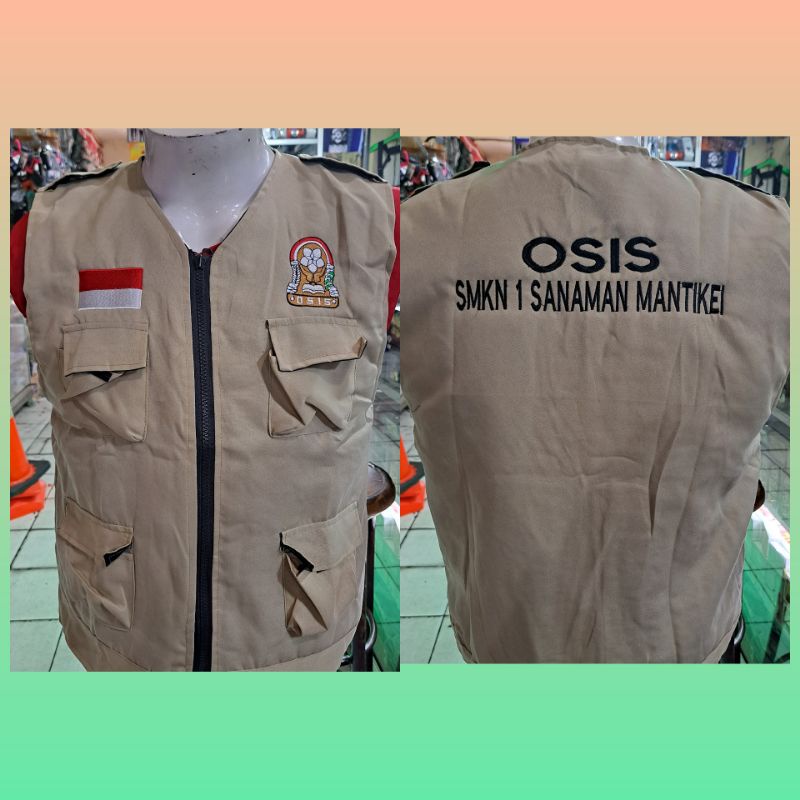 Jual rompi osis costum bordiran | Shopee Indonesia