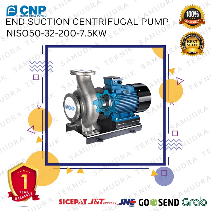 Jual Pompa End Suction Centrifugal NISO 50-32-200 7.5KW | Shopee Indonesia
