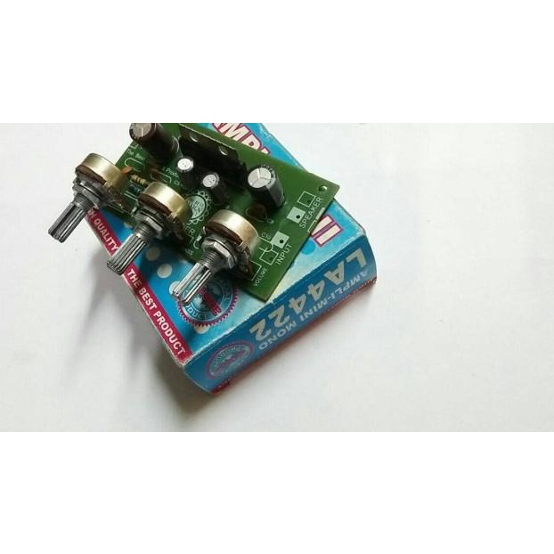 Jual Kit Rakitan Power Amplifier Mini LA4422 Mono | Shopee Indonesia