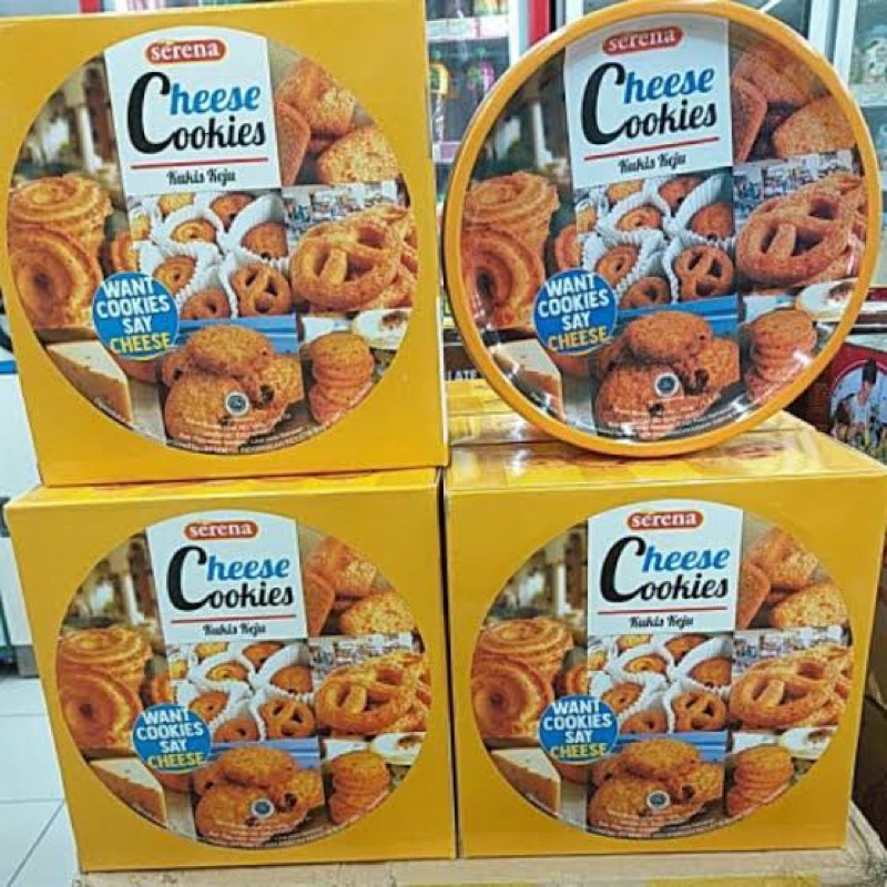 Jual Monde Serena Chesee Cookies 454 gr Biskuit Kaleng | Shopee Indonesia