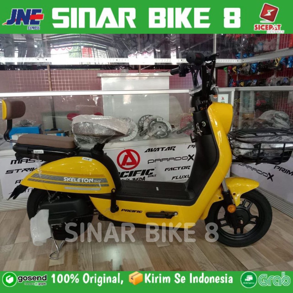 Jual Sepeda Listrik Electric Bike PACIFIC NIMBUZZ dan PACIFIC SKELETON ...