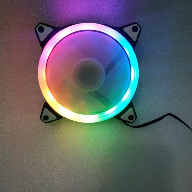 Jual Illusion L-02 RGB Rotating Led Mejec Fan Casing 12CM LED Rotating ...