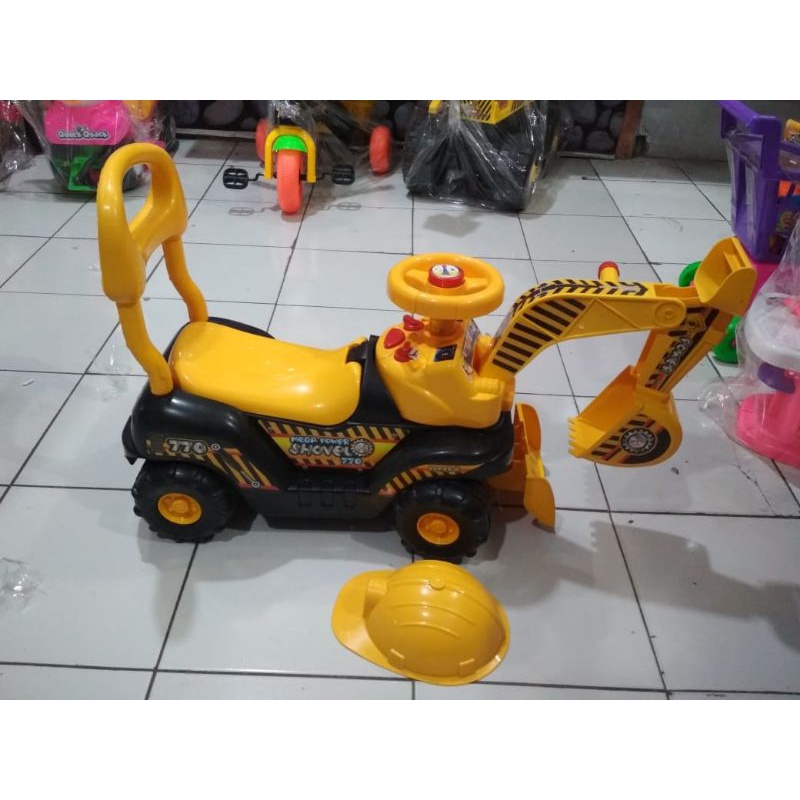 Jual Excavator Anak mobil mainan bisa dinaiki anak MPS | Shopee Indonesia
