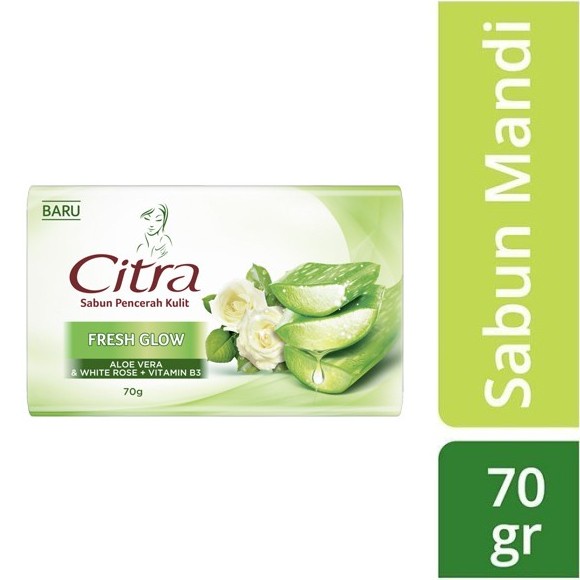 Jual Citra Bar Soap Fresh Glow 70G | Shopee Indonesia