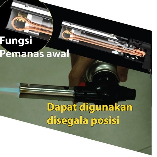 Jual WINN GAS FIRE TORCH / GAS TORCH T3 ORI | Shopee Indonesia
