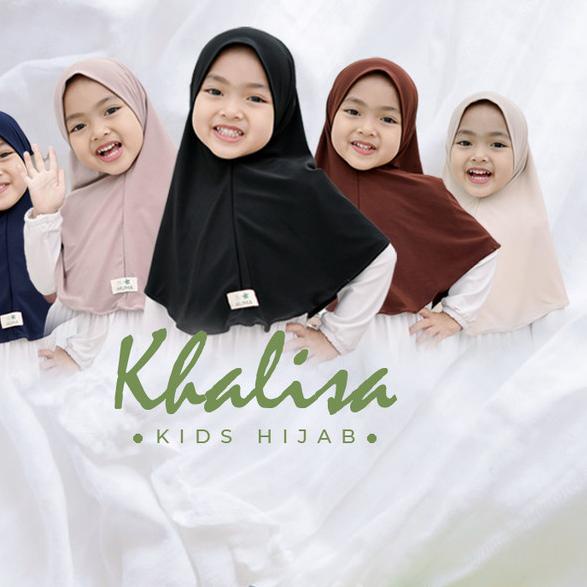Jual KHALISA HIJAB JILBAB INSTAN ANAK / BERGO ANAK PEREMPUAN VOL 1 - Hitam, S (2-3th) | Shopee ...