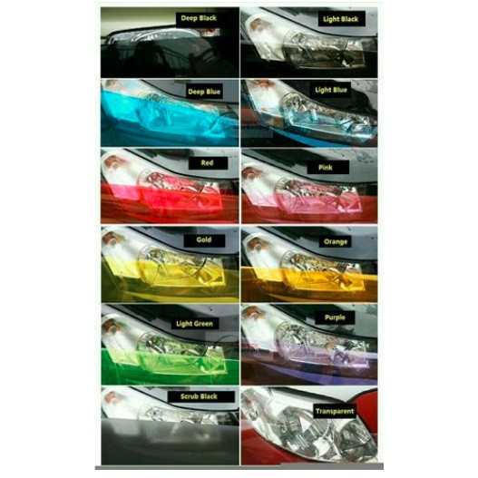 Jual sticker lampu /hybrid /mika lampu lebar 30cm x 50cm | Shopee Indonesia