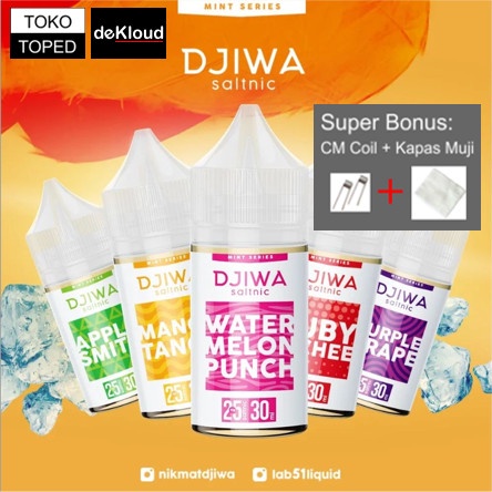 Jual LAB5l DJIWA SALTNIC 30mg | melon lychee apple mango grape cair e ...