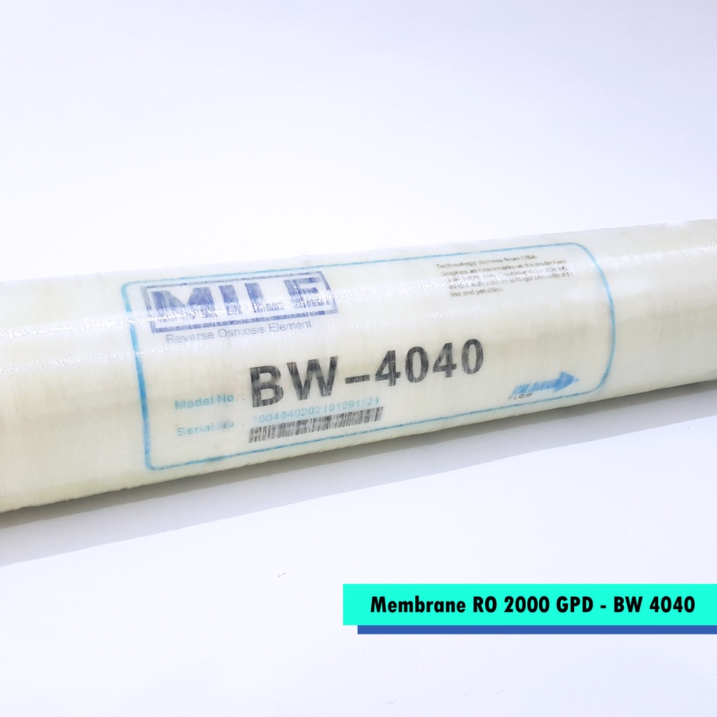 Jual Membrane RO 2000 GPD - Tipe BW 4040 | Shopee Indonesia