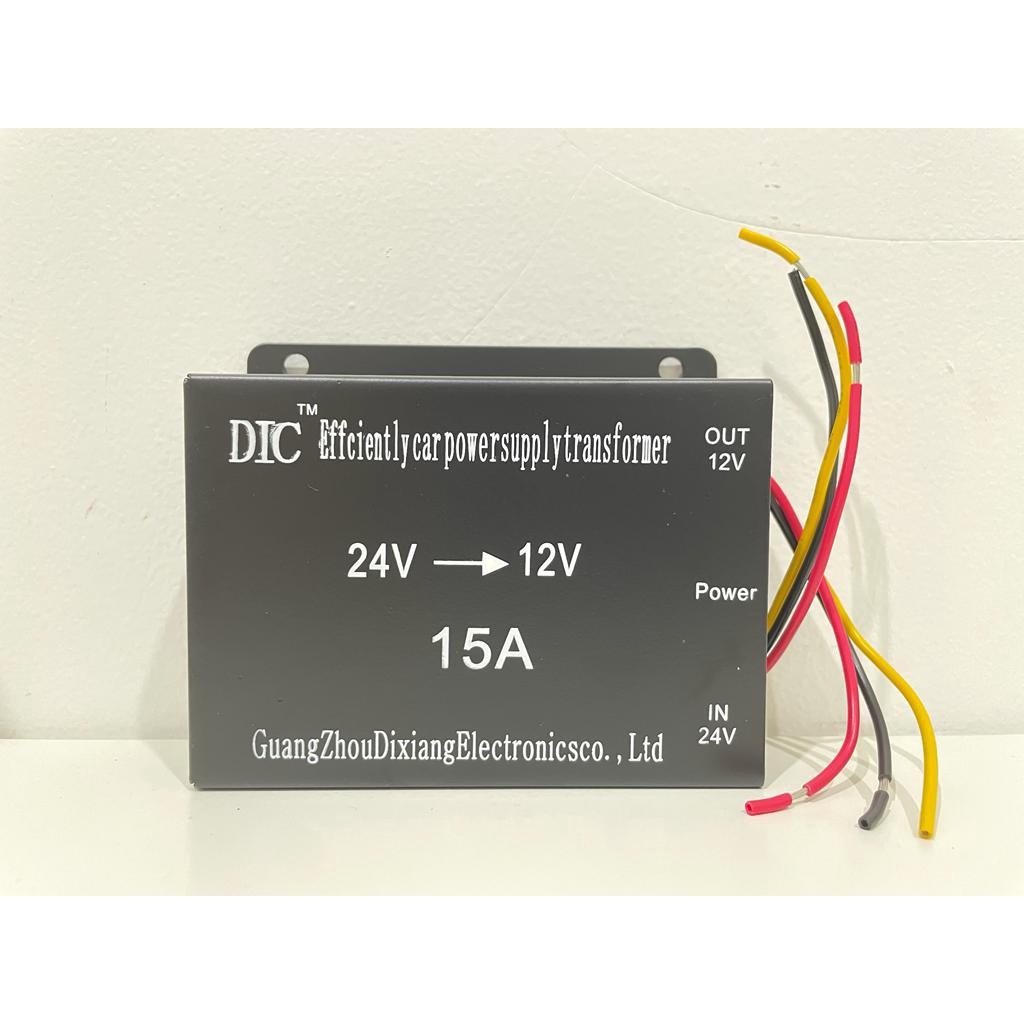 Jual Step Down 15A DC 24V - 12V Converter DC 24 Volt ke 12 Volt 15 Ampere | Shopee Indonesia