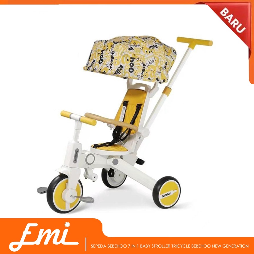 Jual Sepeda Anak Roda Tiga Bebehoo 3 in 1 Gen 2 Pro Baby Stroller ...