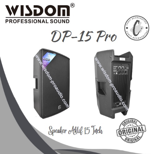 Jual Wisdom DP15 PRO Speaker Aktif 15" Original Wisdom DP-15 PRO | Shopee Indonesia