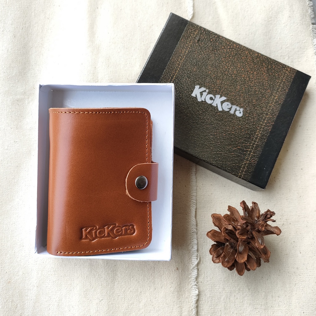 Jual DOMPET KARTU KULIT SAPI ASLI PREMIUM DILENGKAPI SLOT UANG KERTAS ...