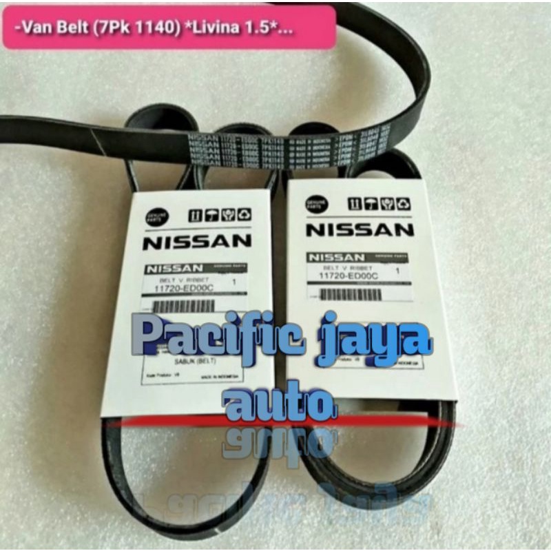 Jual Van belt (7pk 1140) nissan livina 1.500 cc 2013-2017 11720-ED00C ...