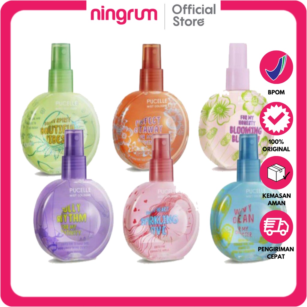 Jual Ningrum - PUCELLE Mist Cologne 150ml | Parfum Remaja | Parfum ...