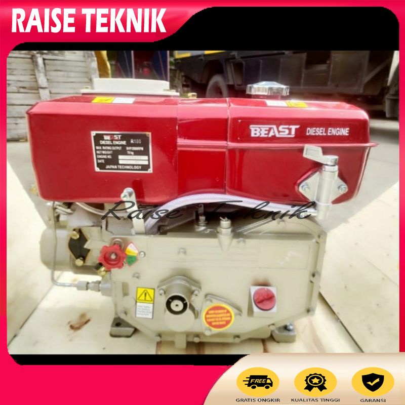 Jual MESIN PENGGERAK DIESEL SOLAR R180 8HP R180 8HP | Shopee Indonesia