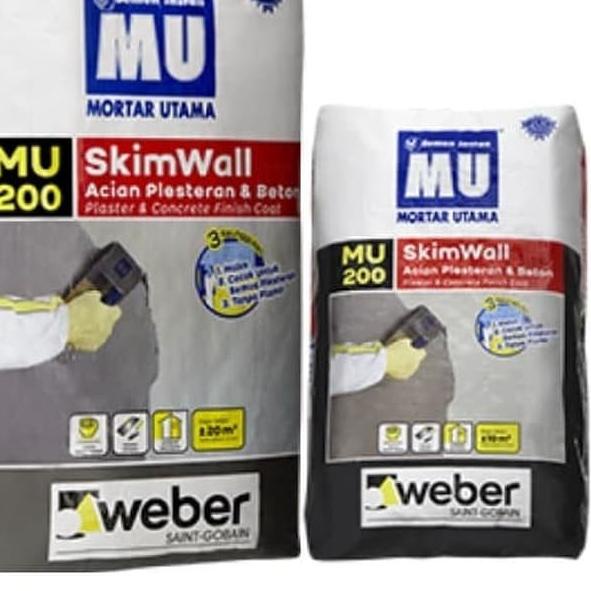 Jual MU200 - Mortar Utama MU 200 Acian Plesteran & Beton 20KG / 20 KG ...