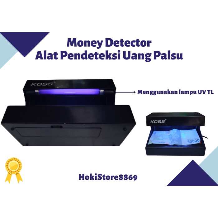 Jual Mesin Hitung Money Detector / Alat Pendeteksi Uang Palsu | Shopee ...