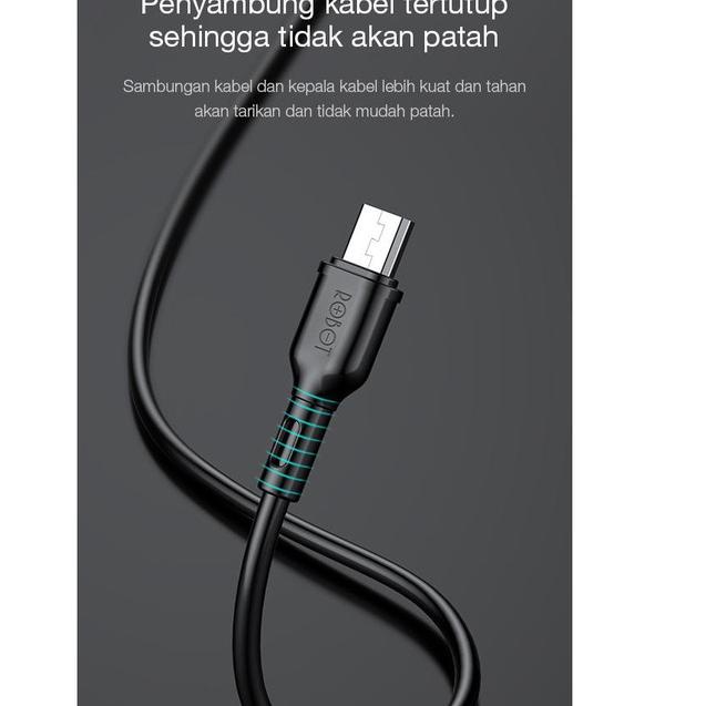 Jual Kabel Data Robot RBM100S Micro USB Data Cable (1 Toples isi 20 Pcs ...