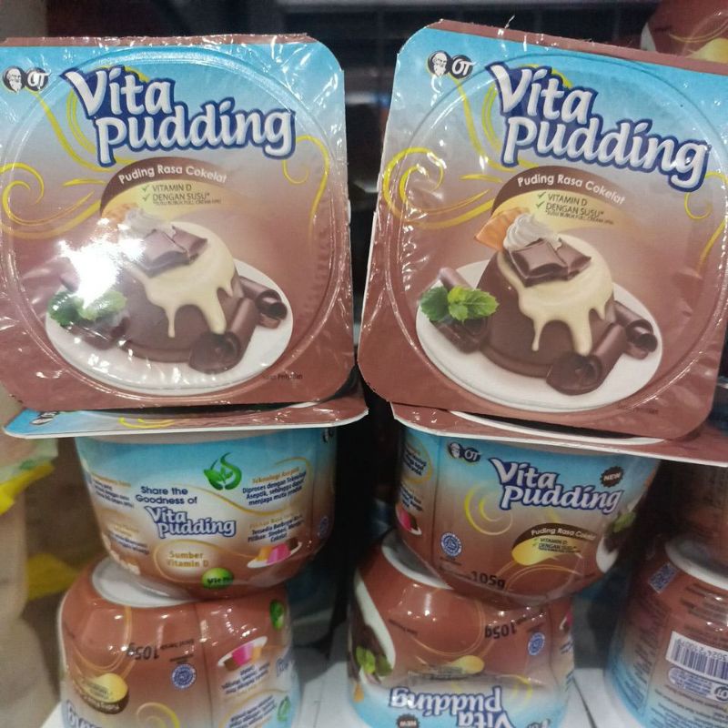 Jual Vita pudding coklat 105gr | Shopee Indonesia