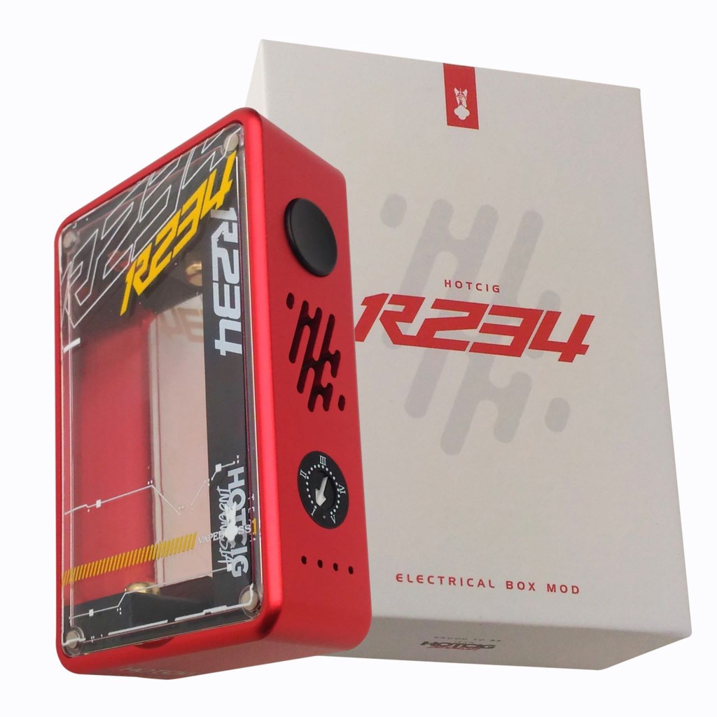 Jual Mod Vape Vapor Hotcig R234 Box Mod Red Cyber Authentic By Hotcig ...