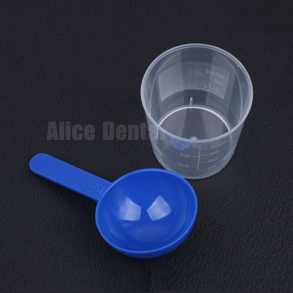 Jual Sendok takar alginat gelas ukur alginate measuring cup takaran ...