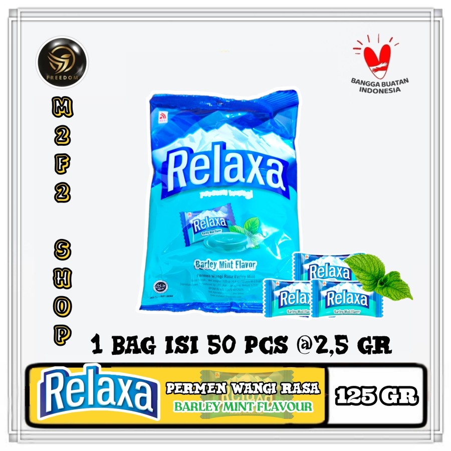 Jual Relaxa Barley Mint Flavor Candy | Permen Mint Rasa Barley Wangi ...
