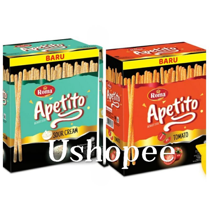 Jual Roma apetito tomato & sour cream box 12 sachet @222gr | Shopee ...