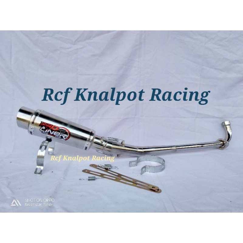 Jual Knalpot Racing Proliner Supra x 125 Supra fit supra x lama 110 ...