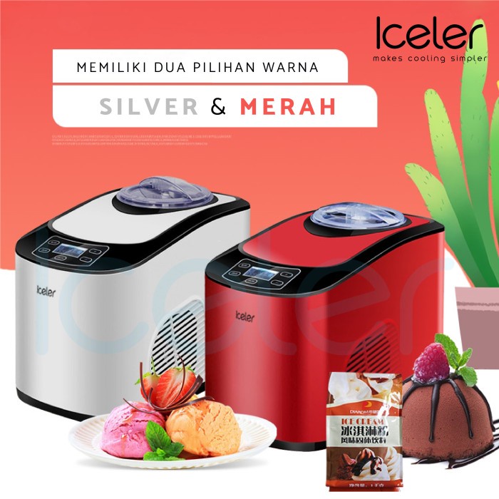 Jual Maker Ice Cream Maker Iceler / Mesin Pembuat Es Krim Dan Gelato ...